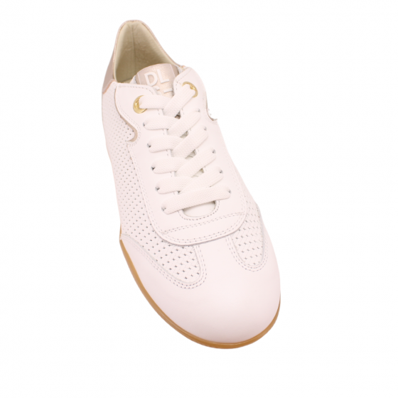 Nubikk sneaker Roque Roman - White Leather Gold Roque-Roman-Wh-Le-Go Wit
