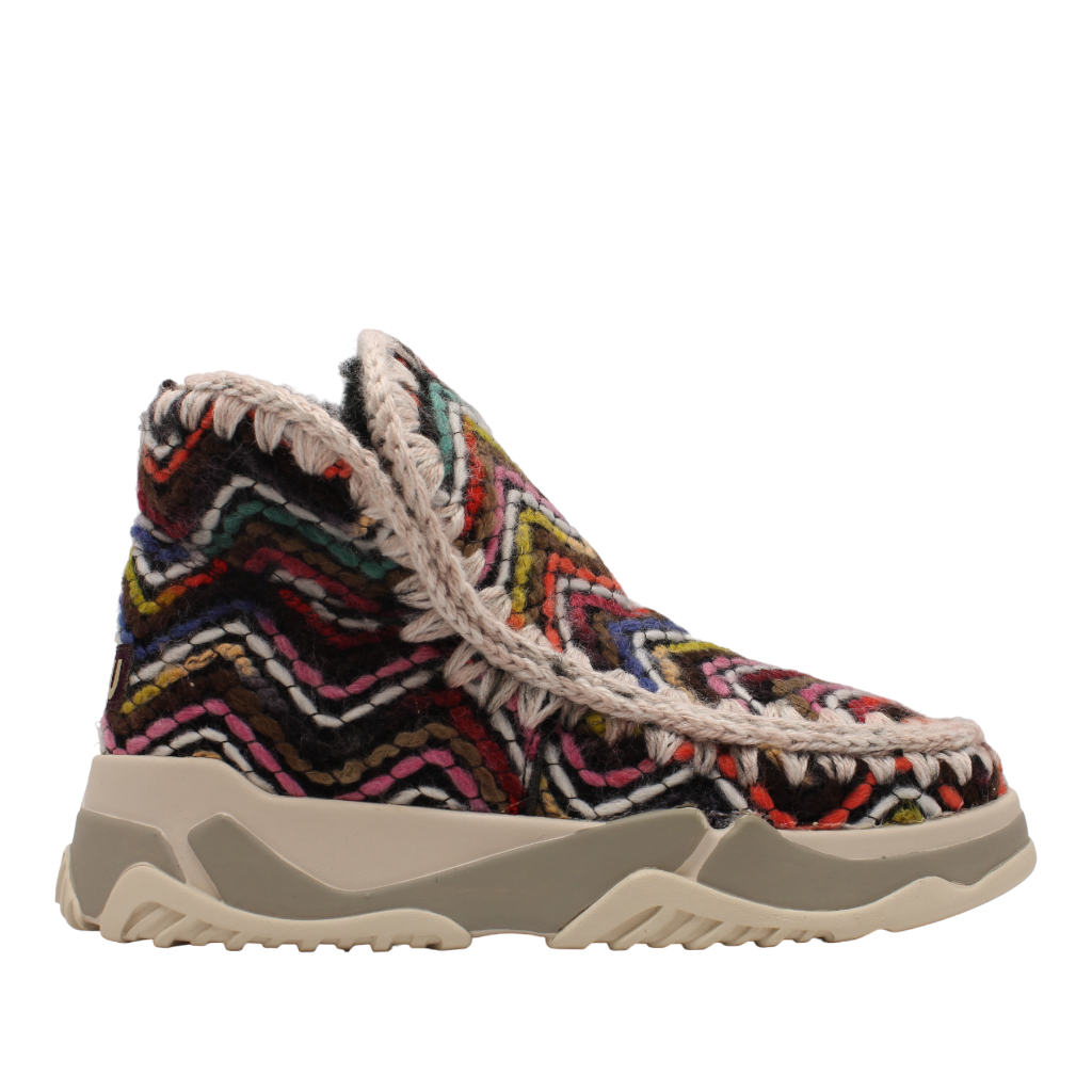 Mou vachtlaars Eskimo Ltd. Edition Woolmix Pink Eskimo-Trainer-Pink Multi