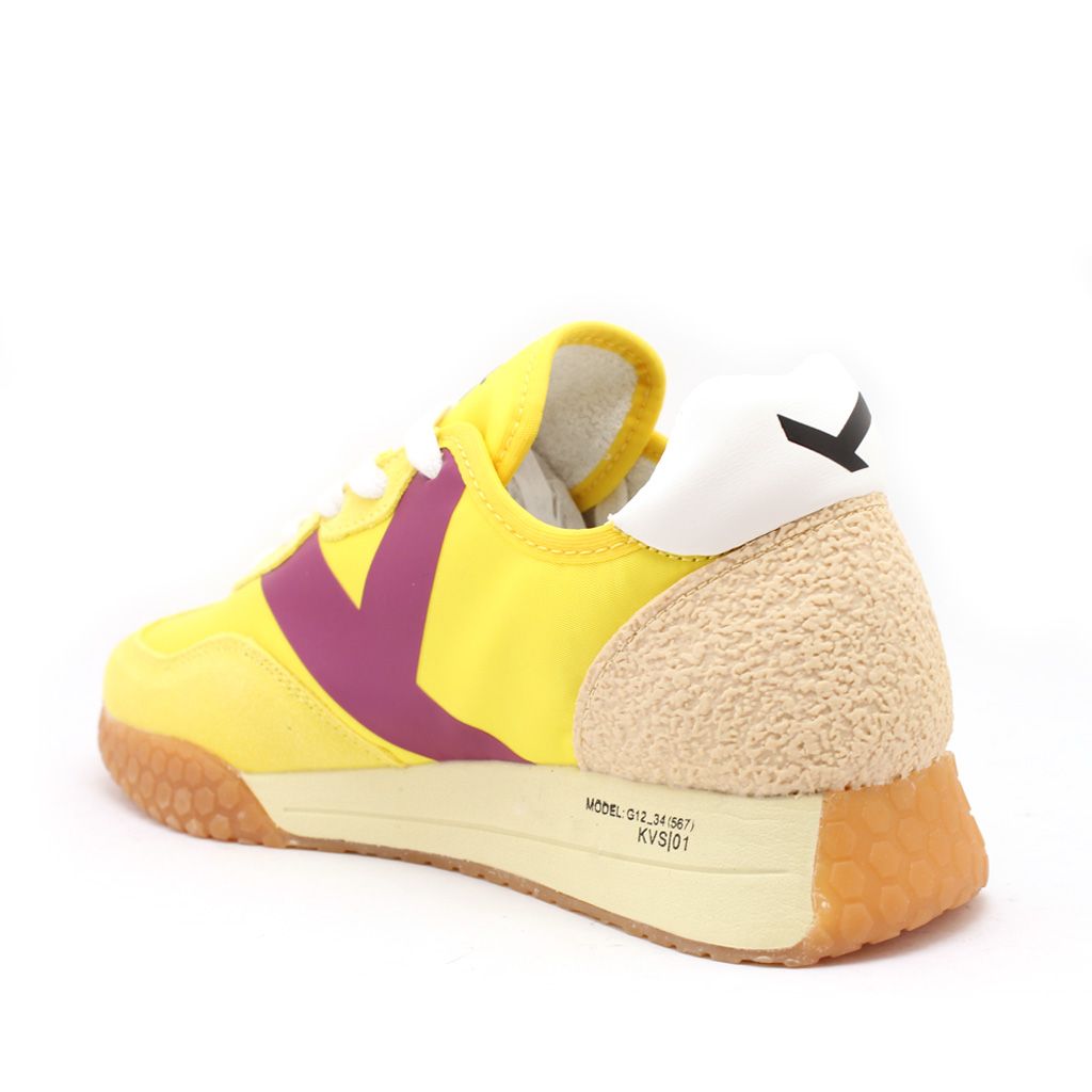 Keh Noo sneaker 9312-Yellow 9312-yellow Geel