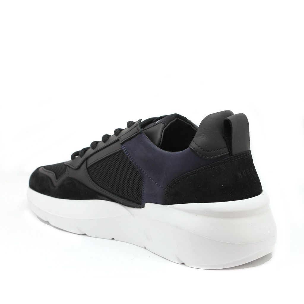 Nubikk sneaker Roque Road Wave Black Roque-Road-Wave-Blac Zwart